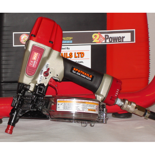 Spotnails CN238 Pneumatic Coil Nailer - Flooring Tools Direct