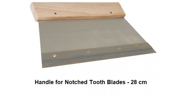 Multiool Adhesive Spreader Wooden Handle - Flooring Tools Direct
